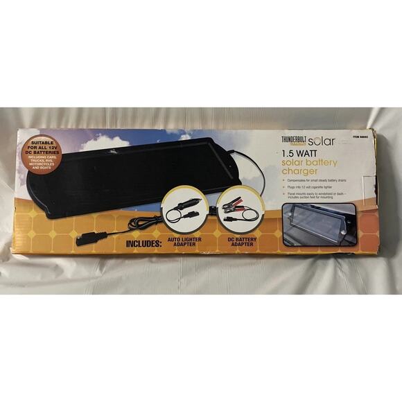 Thunderbolt Magnum | Other | Thunderbolt Magnum Solar 5 Watt Solar ...